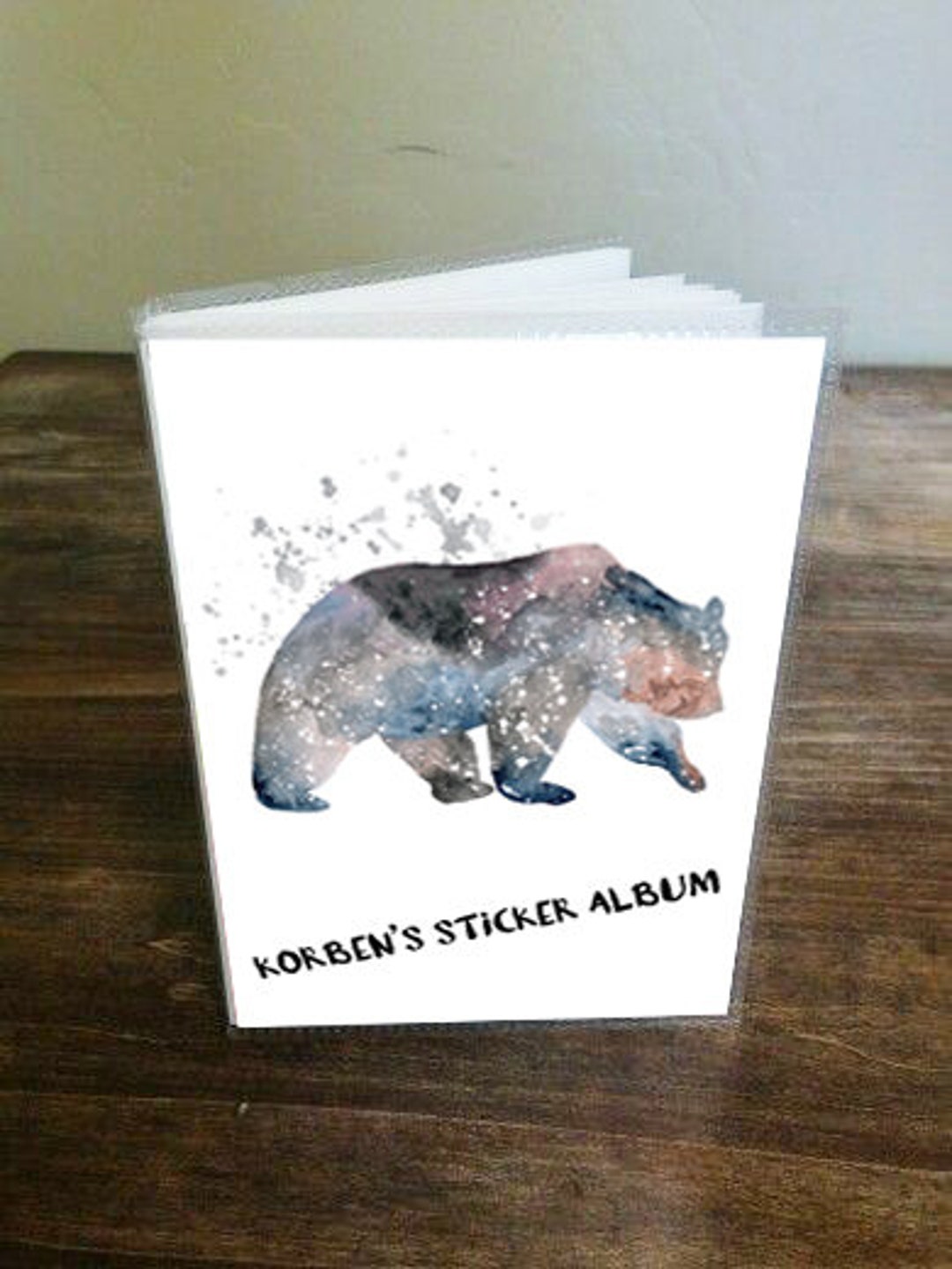 Kid's Sticker Collection Book or Photo Album Memory Book - Etsy