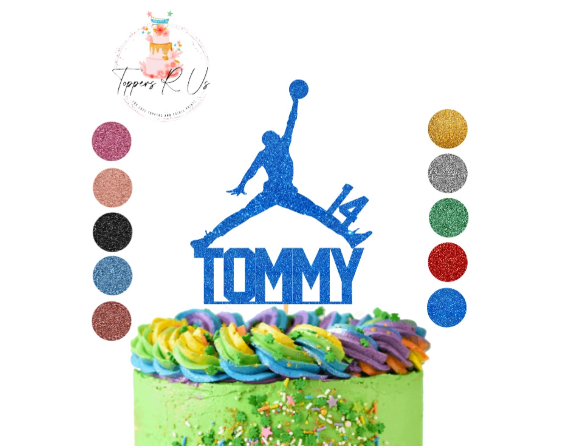 Basketball Cake Topper Personalised Basketball Sports Cake - Etsy