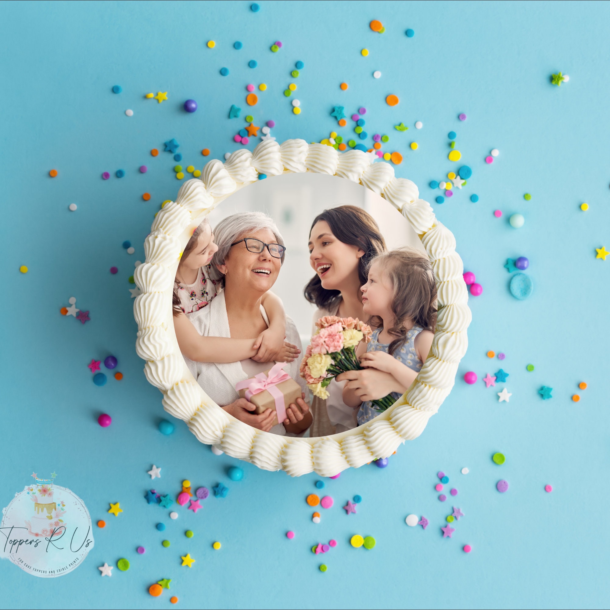 Personalised Edible Wafer Paper Cake Calendar and Edible Icing Sheet ...