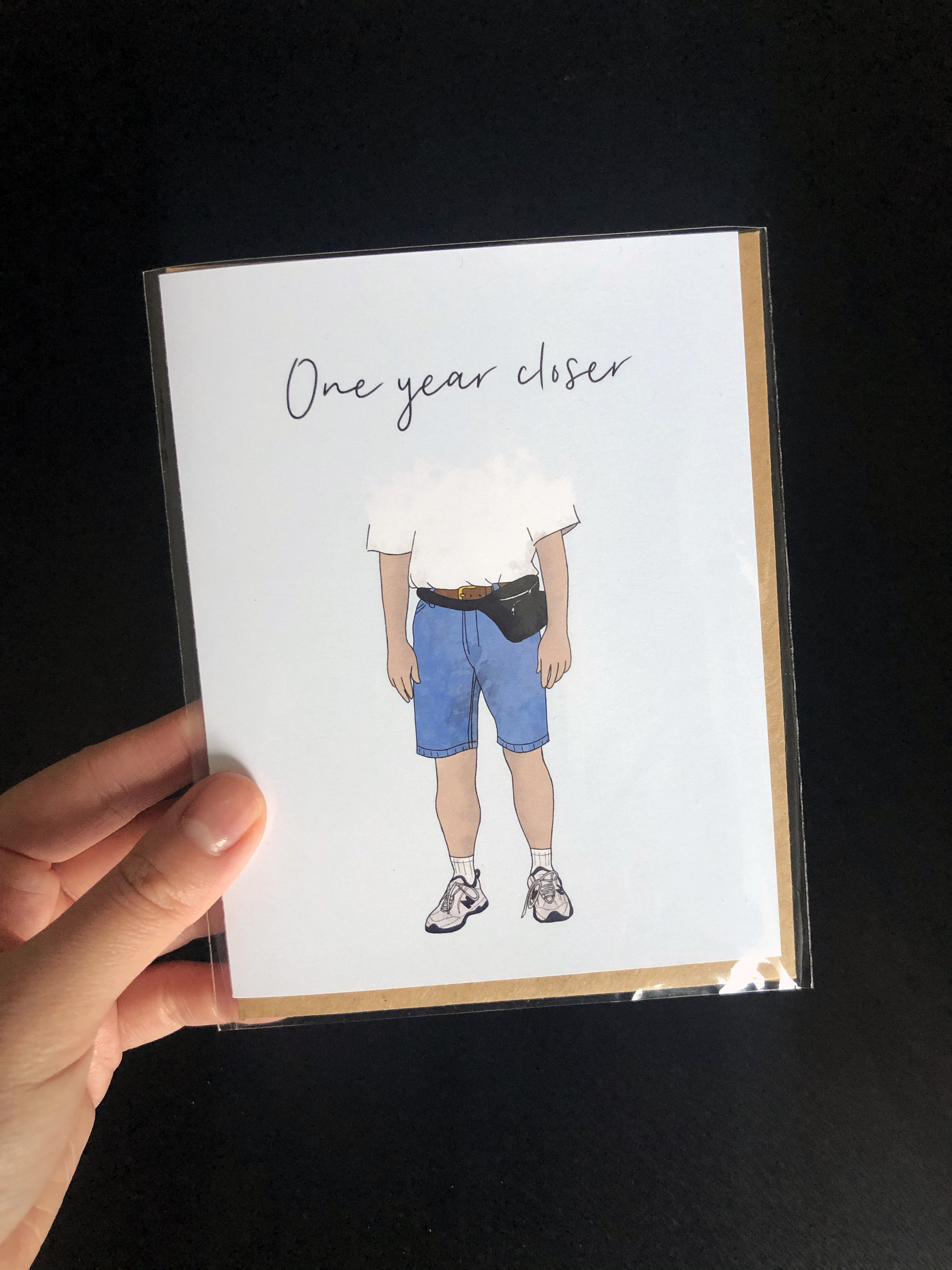 One Year Closer Cute Funny Birthday Card Dad Boyfriend - Etsy