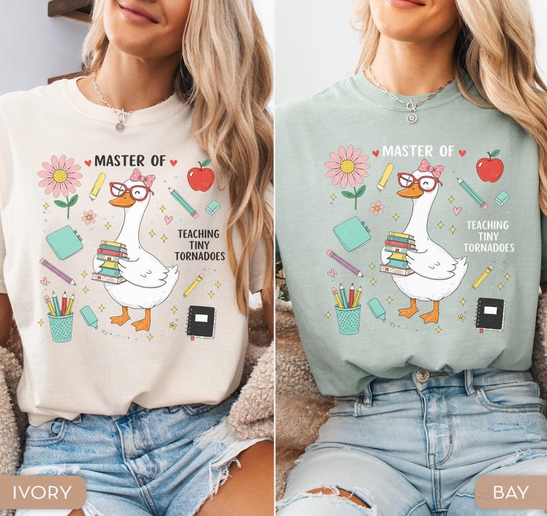 Comfort Colors® Silly Goose Teacher Shirt for Back to School ...