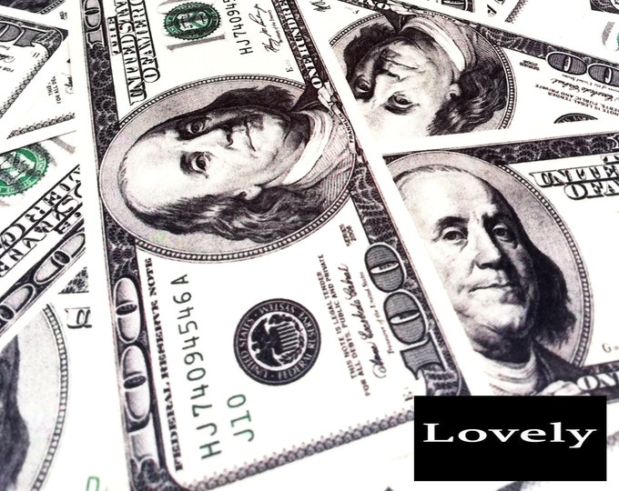 Money Fabric Dean's Big Money by Midcoast Miscellany Green Cash Money ...