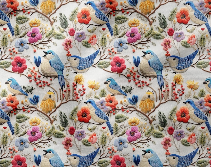 Falcon Fabric - Gyrfalcon by Nouveau Bohemian - Falcon Birds Gray Linen ...