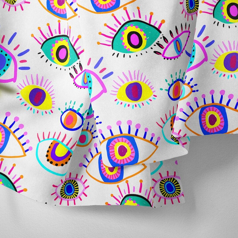 Eye Fabric - Etsy