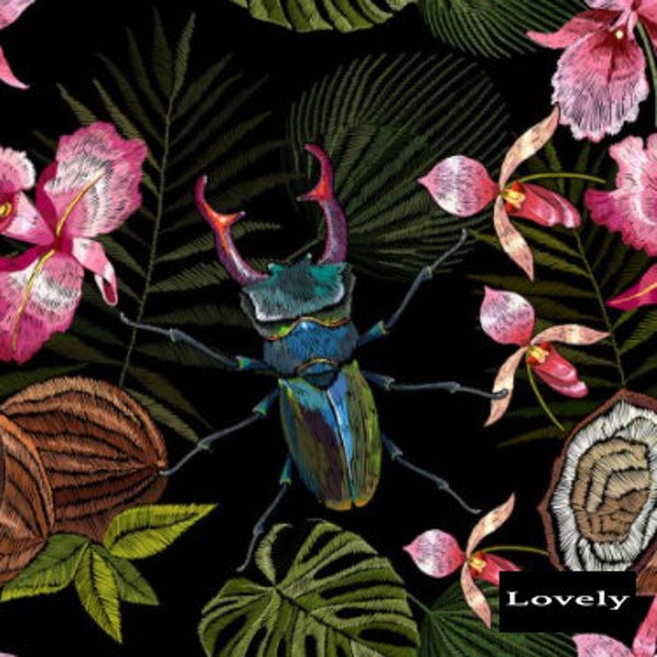 Insect Fabric - Etsy