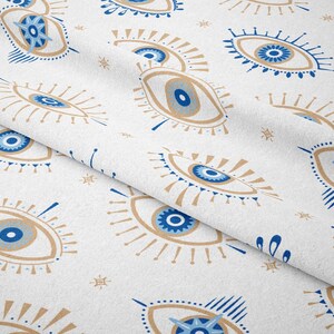 Eyes Fabric Geometric Fabric Polyester Fabric Home Textile Product ...