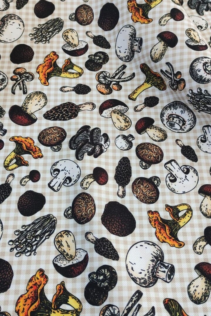 Craft Supplies & Tools Truffle Wrappers Cultured mushrooms fabric hand ...