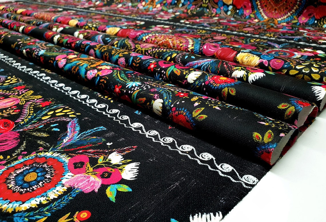 Afghan Fabrics Afghan Traditional Patterns Print Fabric | Etsy