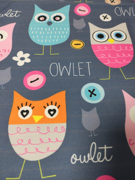 Owl Fabric Print