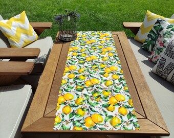 Lemon Table Runner - Etsy