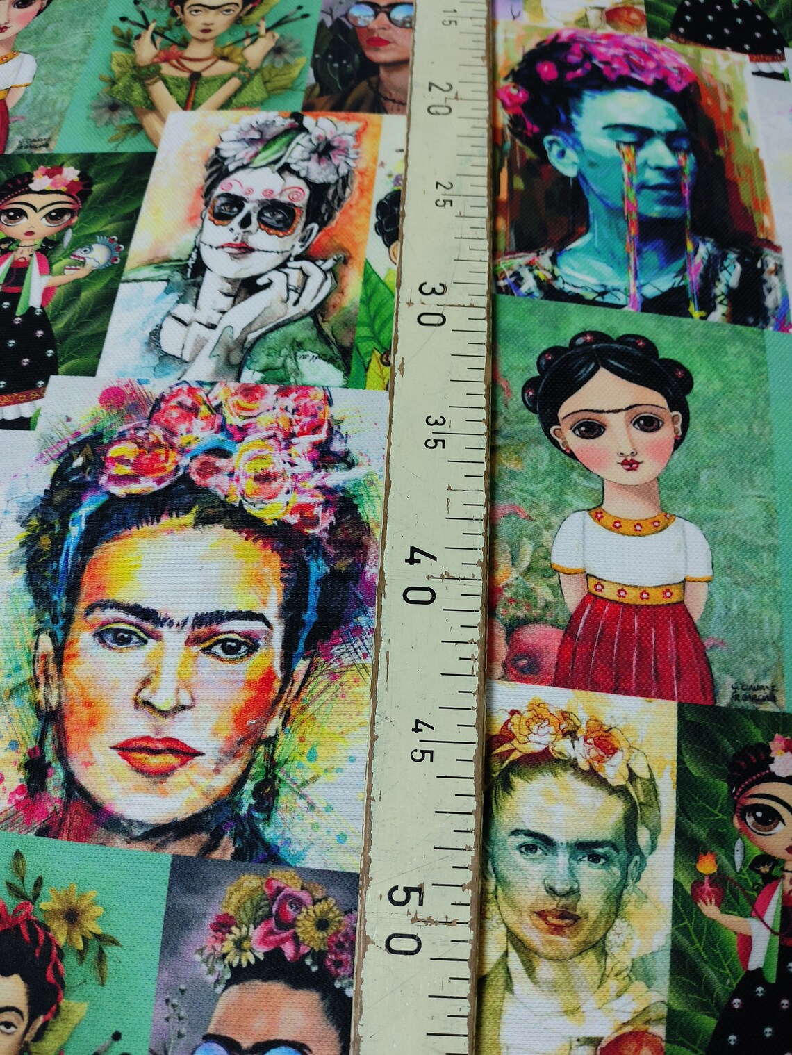 Frida Kahlo Collection Mexico Fabric by the Yard PES Fabric - Etsy