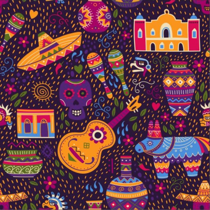 Mexican Fabric - Etsy