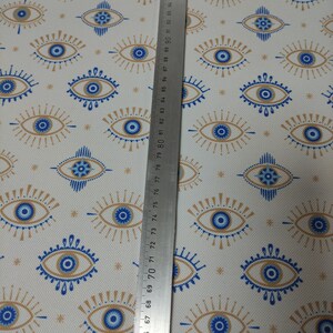 Eyes Fabric Geometric Fabric Polyester Fabric Home - Etsy