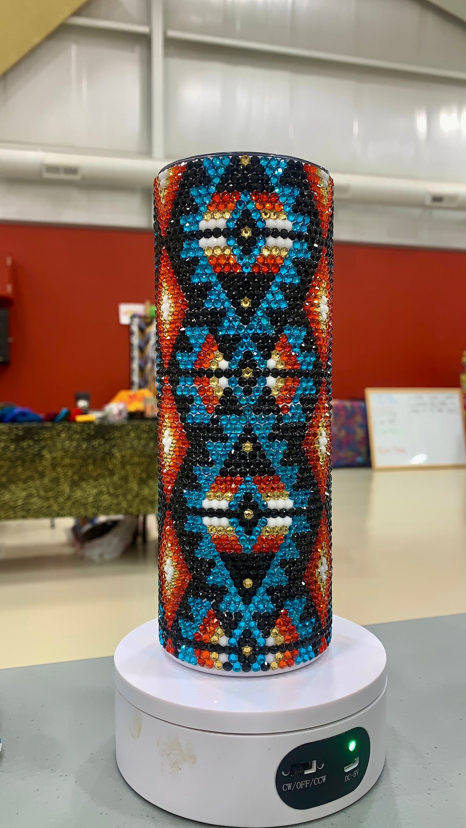 Native American Print Bling Tumbler - Etsy