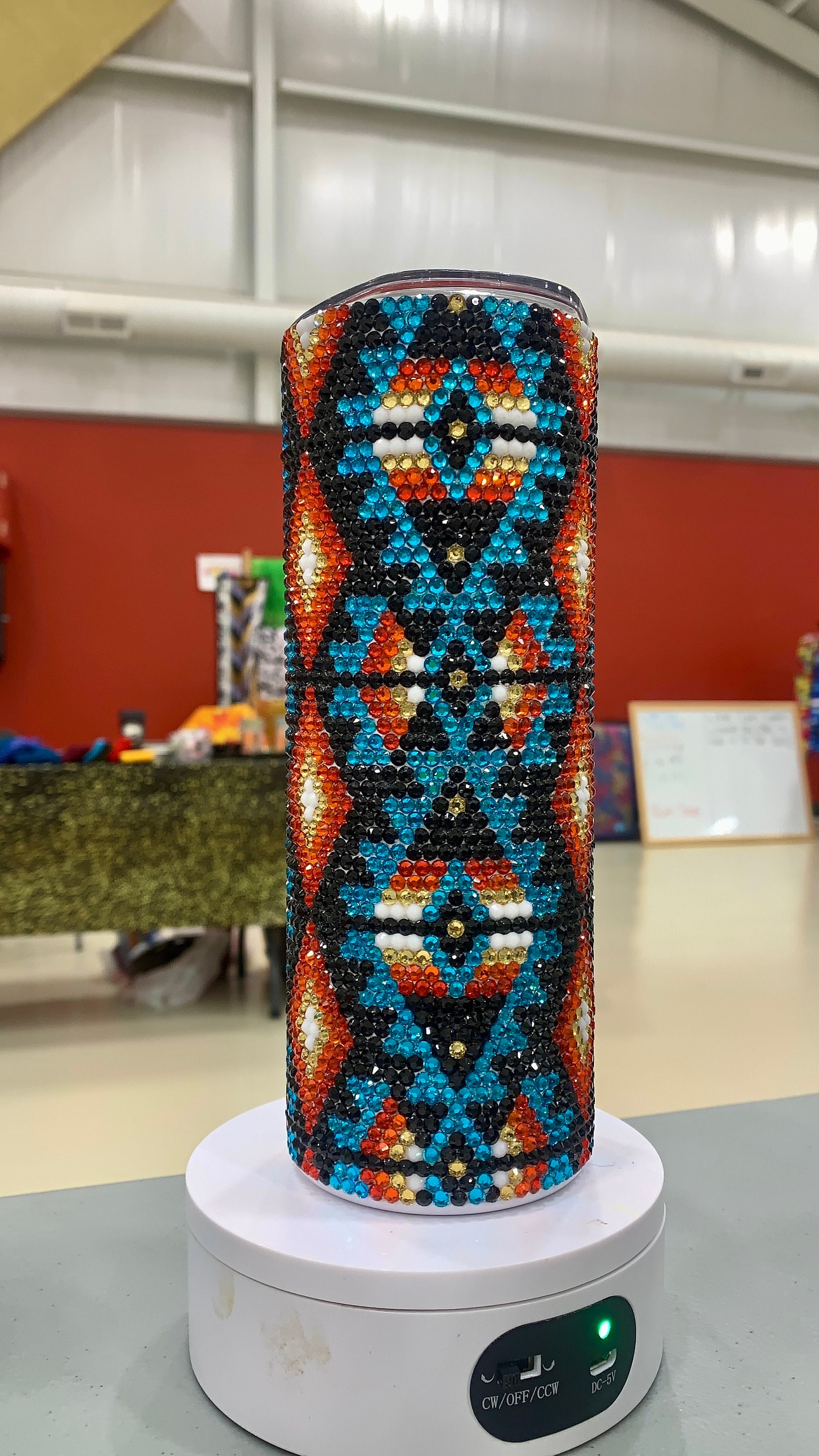 Native American Print Bling Tumbler - Etsy