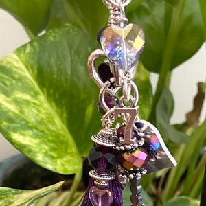 Borahae Keychain/purse Charm - Etsy