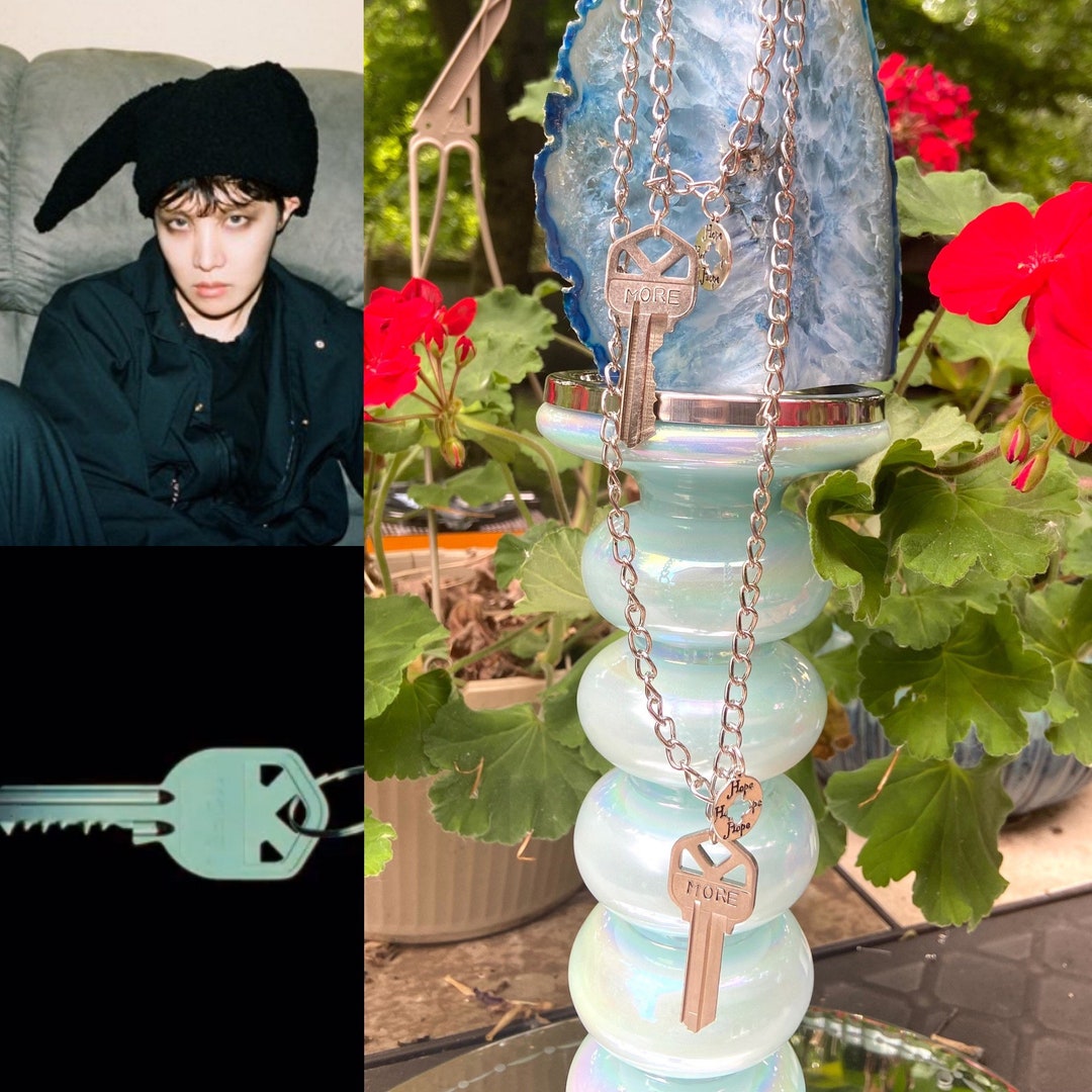MORE by J Hope Inspired KEY Necklace and Bracelet. Buy Set or ...