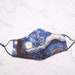 Van Gogh Starry Night Face Mask With Filter Pocket | Adjustable Ear ...