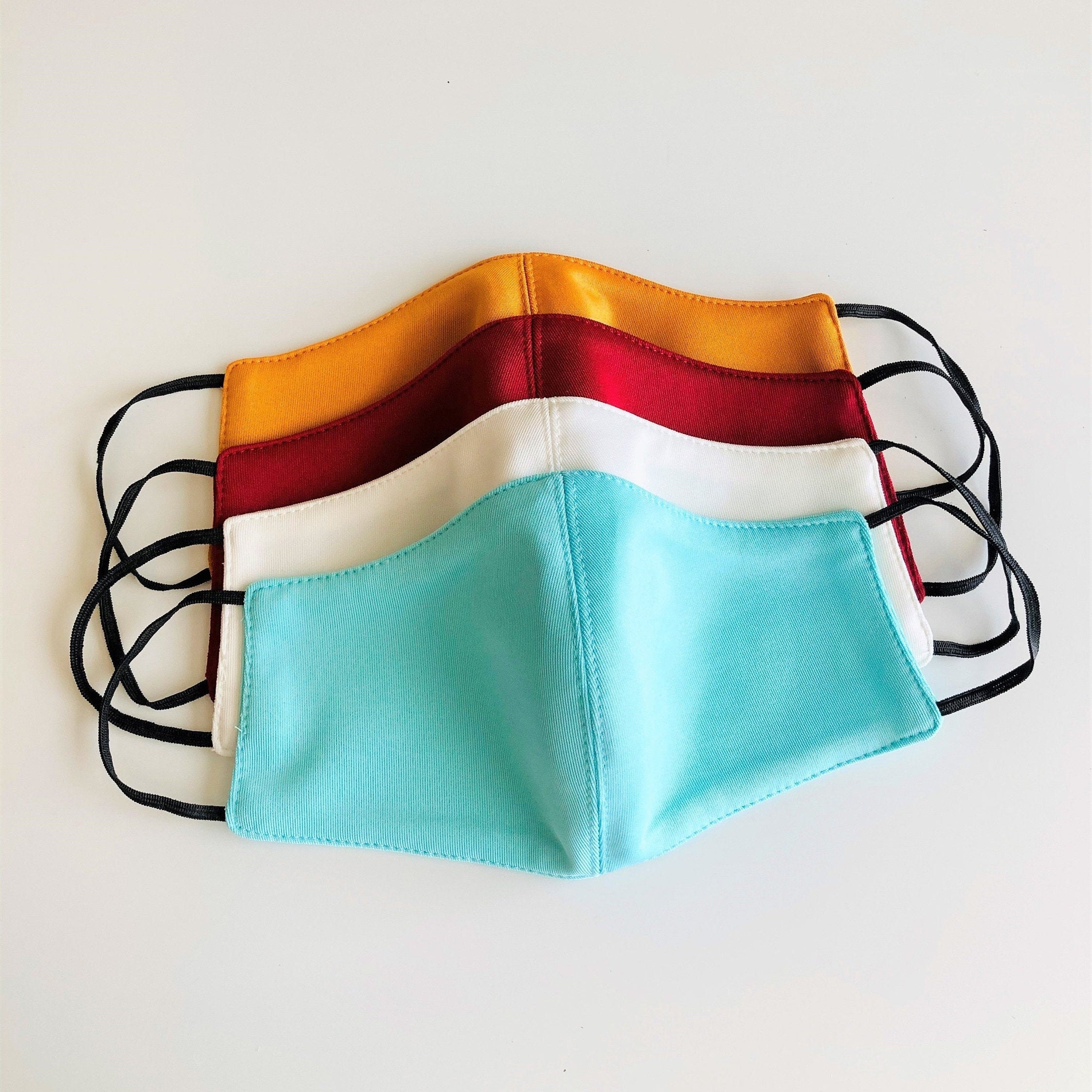 SMALL FACE MASK With Filter Pocket | Teens Mask | Elastic Band - Etsy