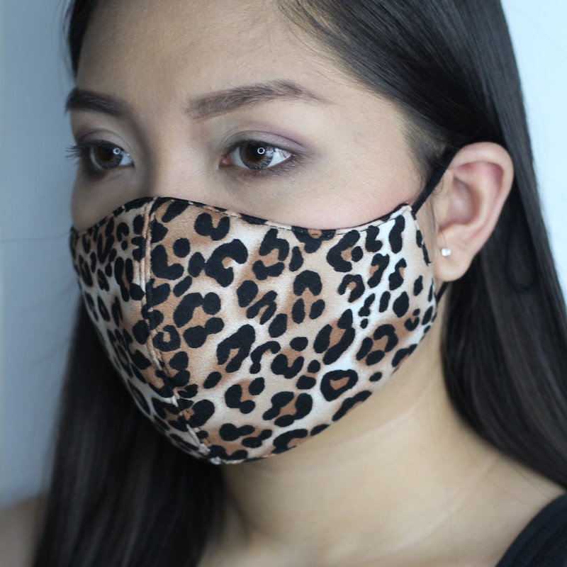 Leopard Print Mask - Etsy
