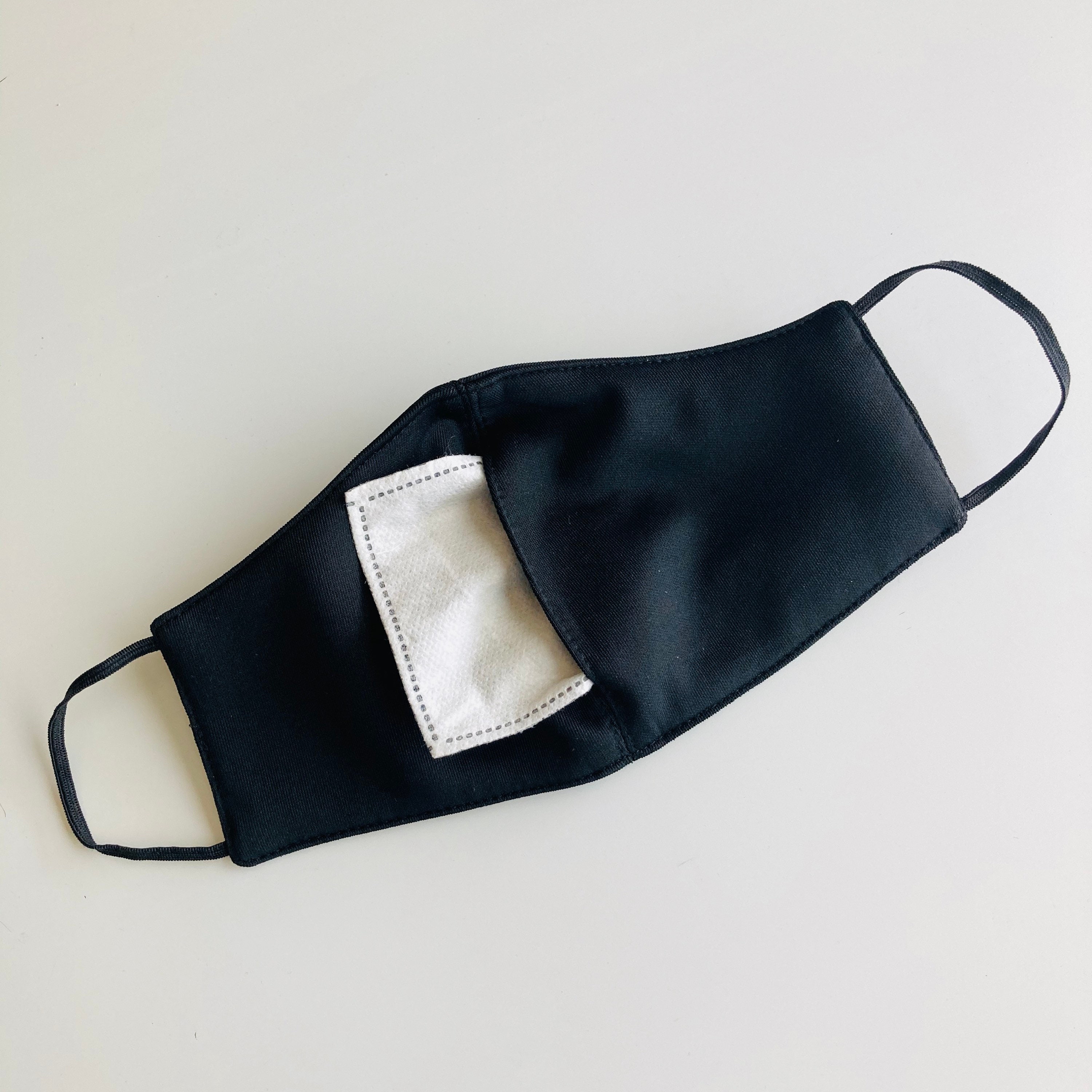 SMALL FACE MASK With Filter Pocket | Teens Mask | Elastic Band - Etsy