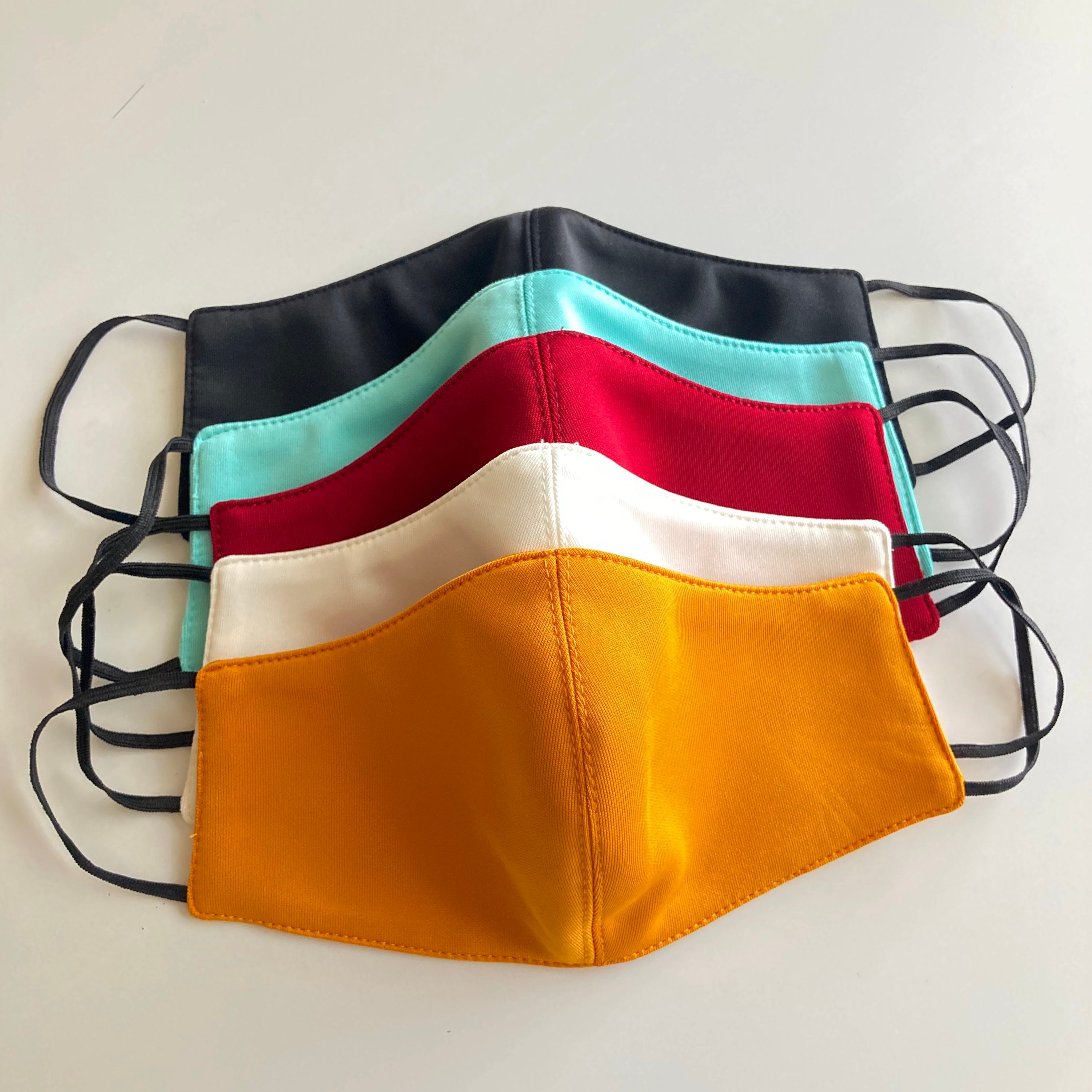 SMALL FACE MASK With Filter Pocket | Teens Mask | Elastic Band - Etsy