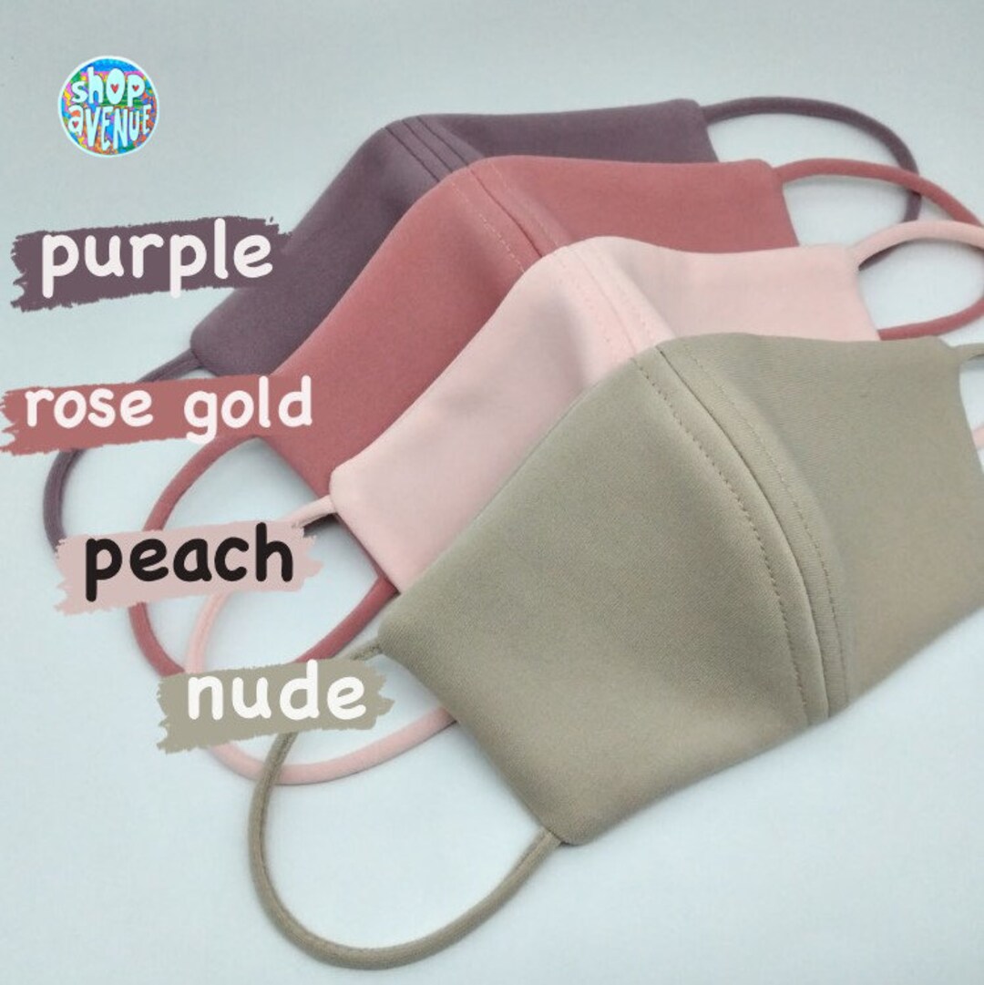 Neoprene Face Mask: Reusable, Washable With Filter Pocket - Etsy