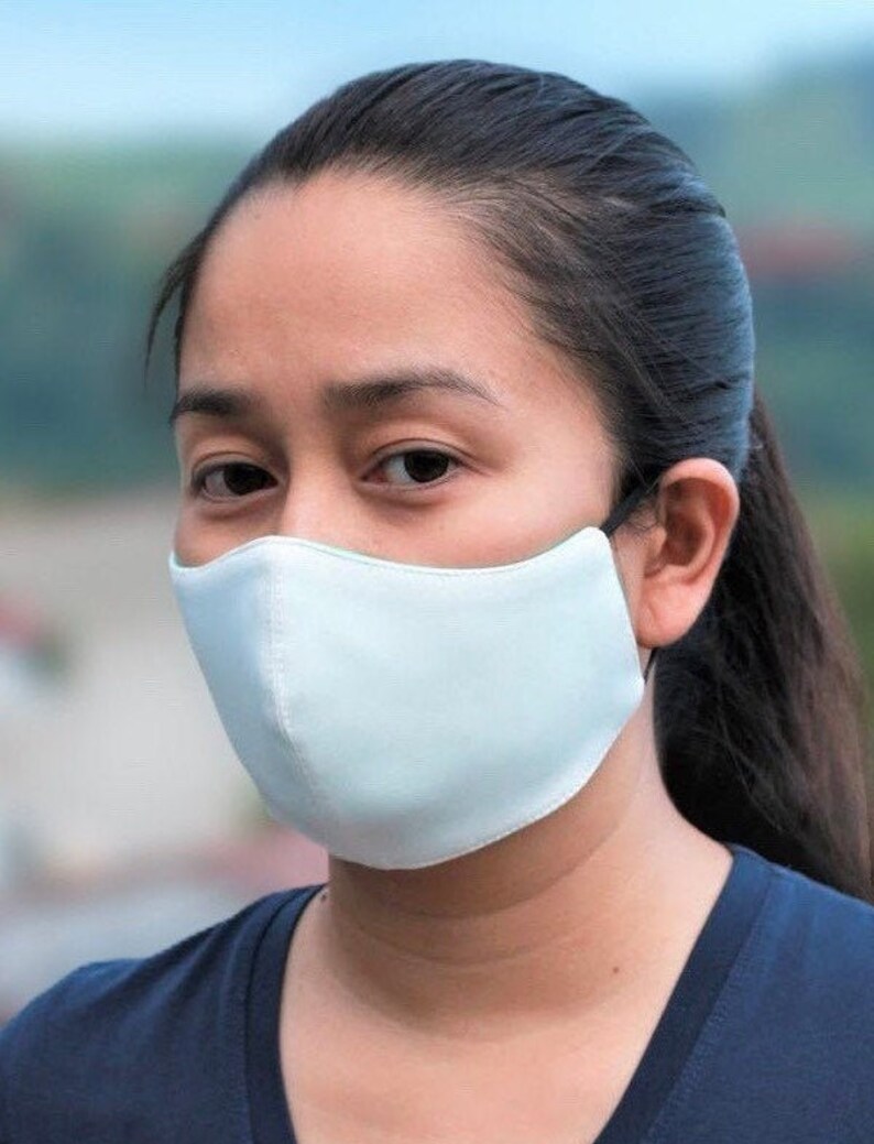 SMALL FACE MASK With Filter Pocket | Teens Mask | Elastic Band - Etsy