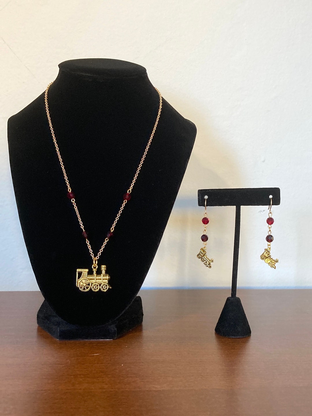Train Jewelry Set - Etsy