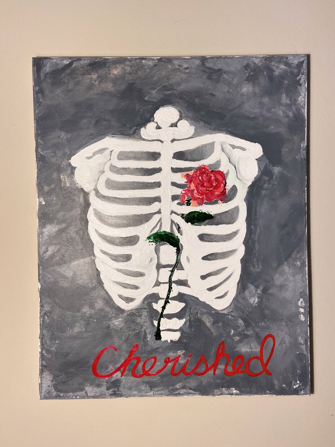 Rib Cage & Rose - Etsy