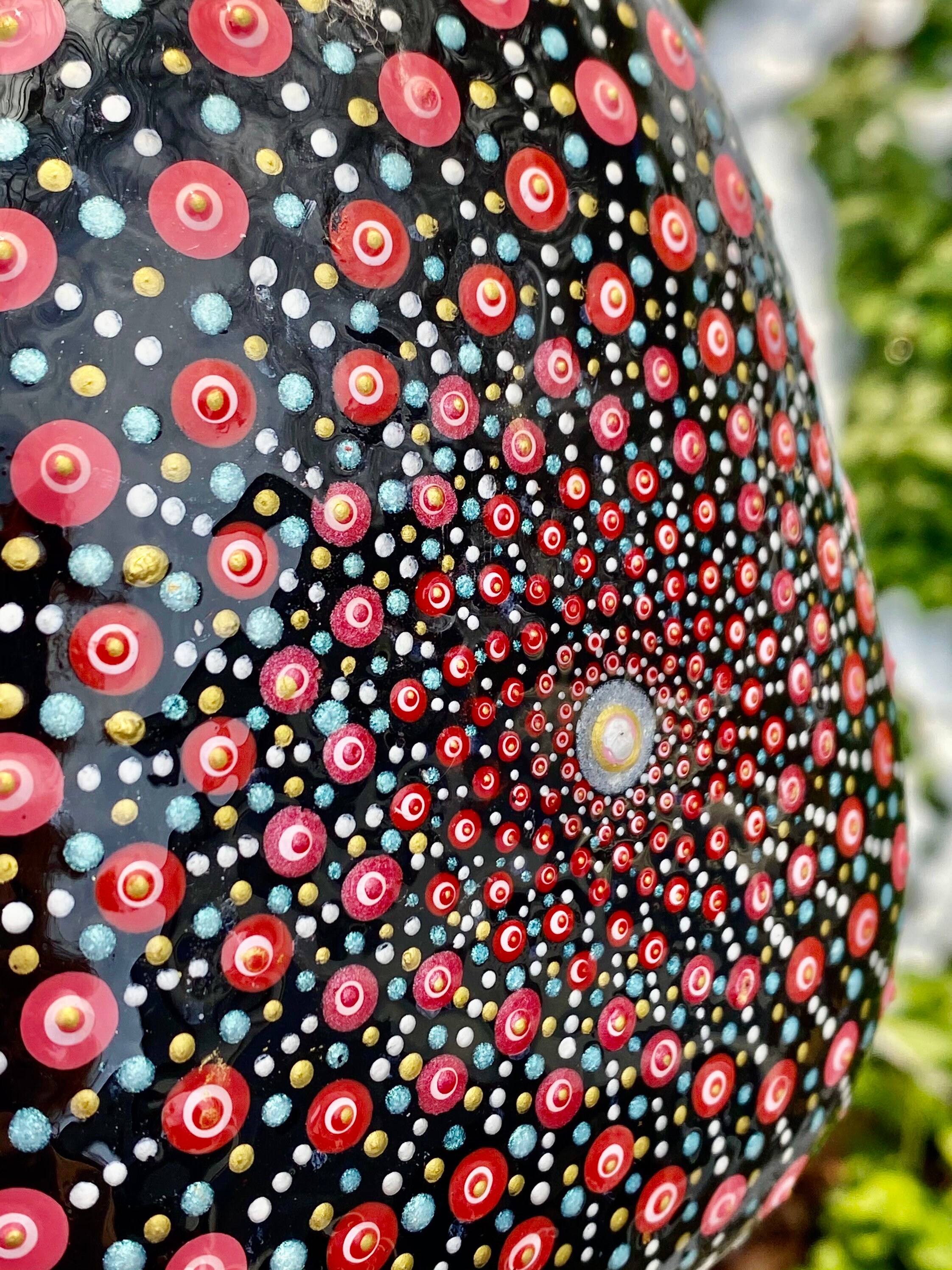 Big Bang Pink and Red River Stone - Etsy