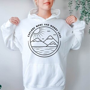 Explore More & Worry Less PNG SVG PDF Jpg Digital Download Travel ...