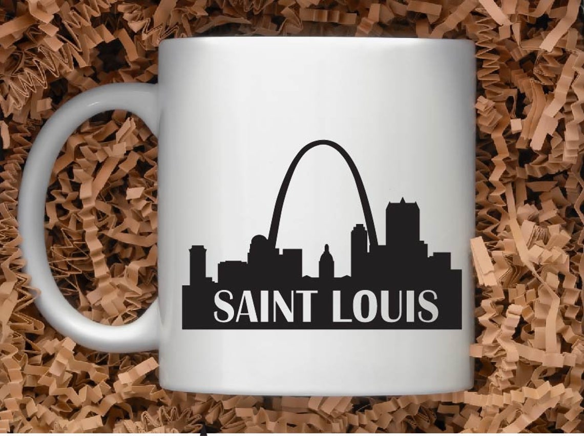 St. Louis SVG, St. Louis Skyline SVG, STL, Png, Pdf, Jpeg, St. Louis ...