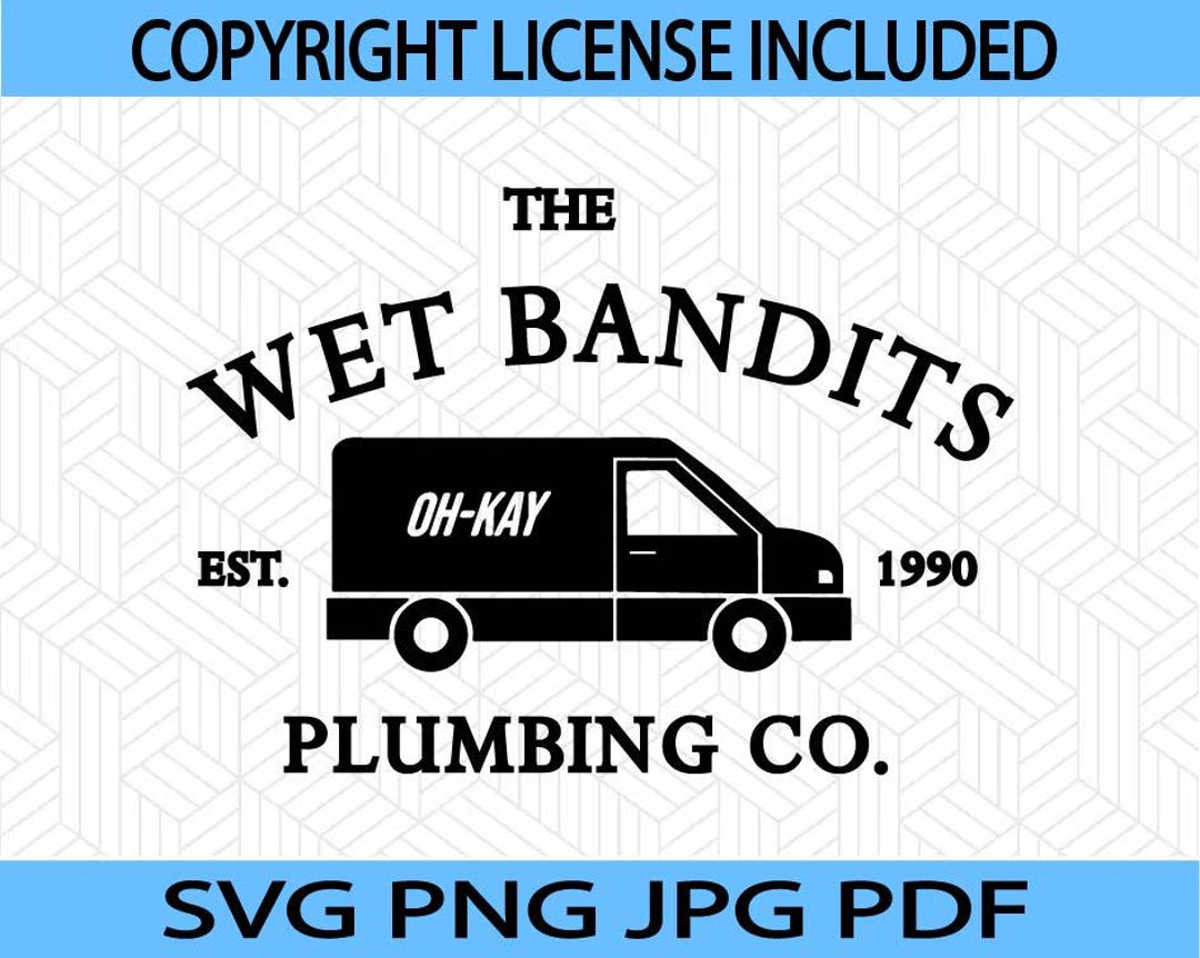 Wet Bandits SVG | PNG JPG Pdf | | Home Alone | Marv & Harry | Kevin ...