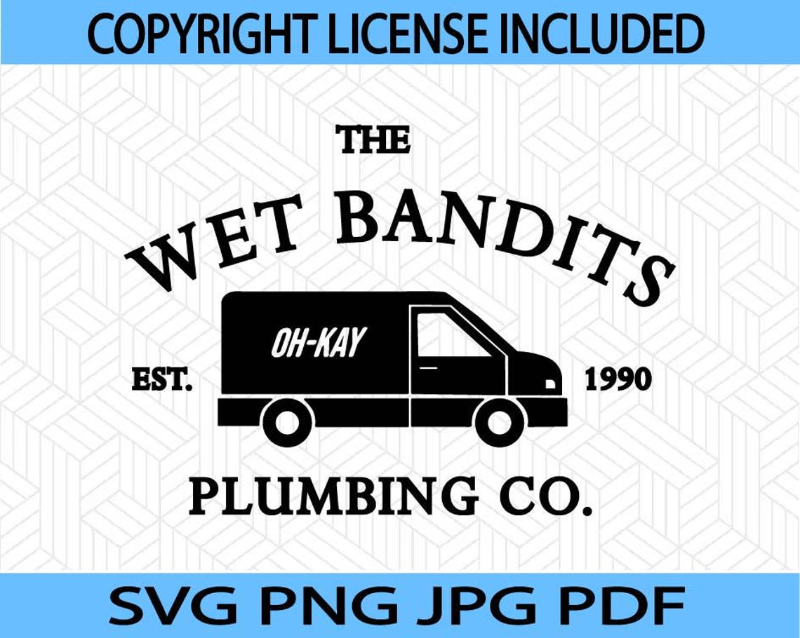 Wet Bandits SVG | PNG JPG Pdf | | Home Alone | Marv & Harry | Kevin ...