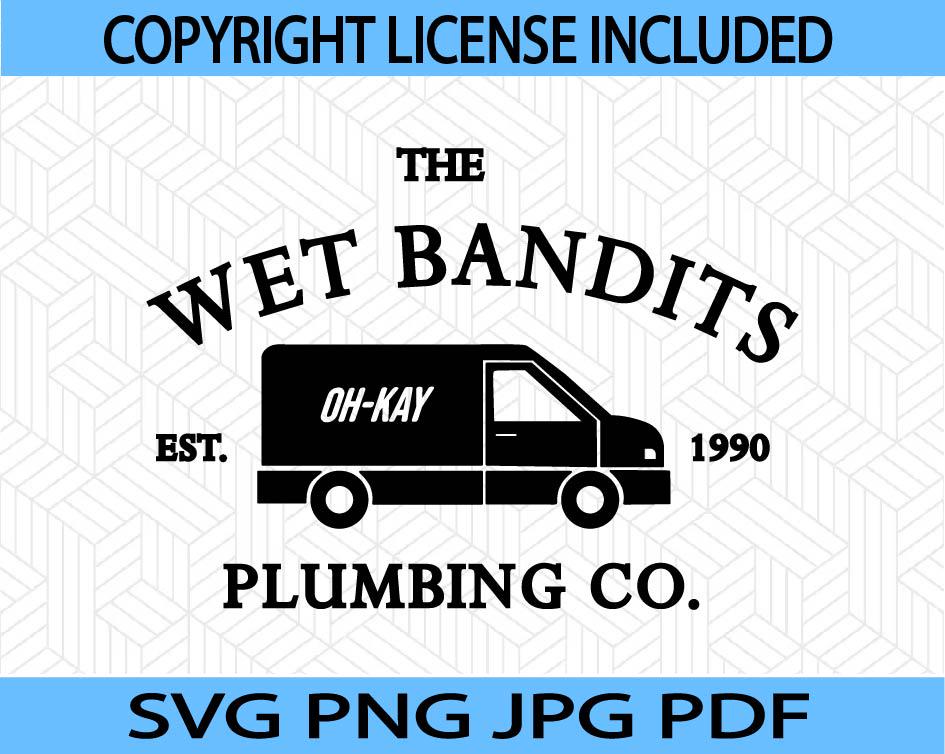 Wet Bandits SVG | PNG JPG Pdf | | Home Alone | Marv & Harry | Kevin ...