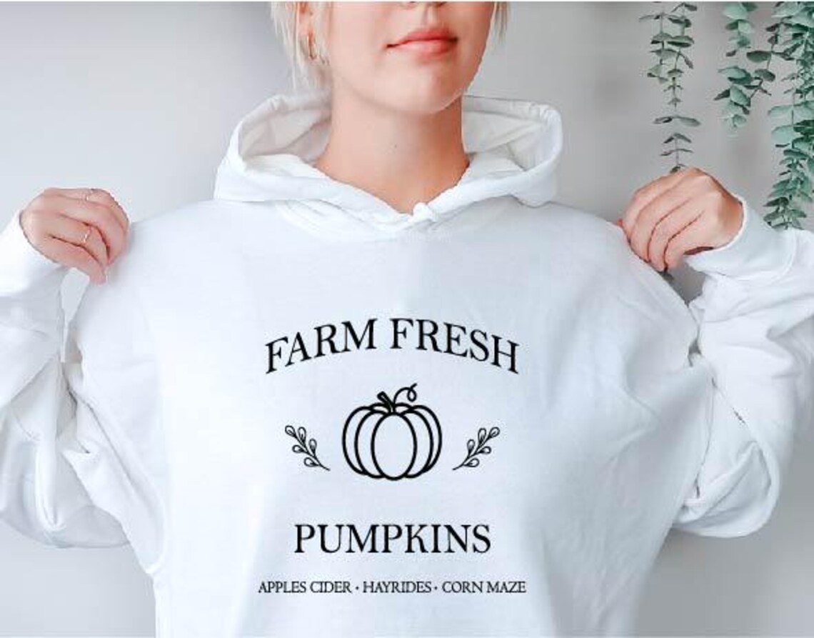 Farm Fresh Pumpkins SVG | PNG PDF Jpg | Halloween | Fall | Autumn | Hay ...