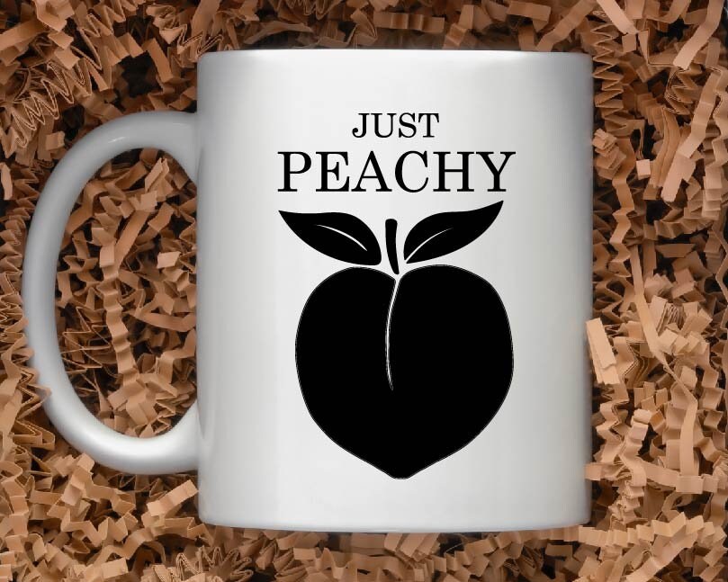 Just Peachy SVG | PDF PNG Jpg | Cut File | Instant Download | Digital ...