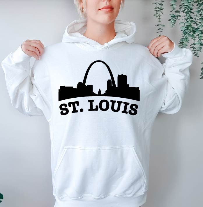 St. Louis SVG, St. Louis Skyline SVG, STL, Png, Pdf, Jpeg, St. Louis ...