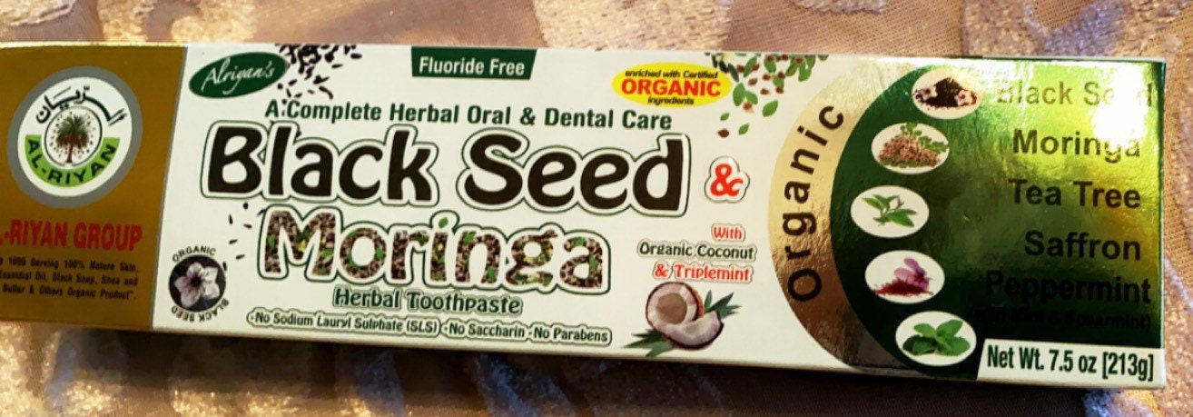 Pasta de dientes de semilla negra - Etsy España