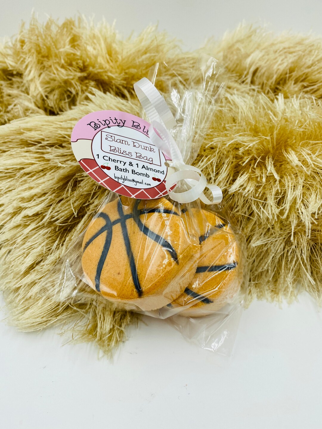 Basketball Bath Bomb Gift Set - Homemade Sports Bath Fizzies for ...