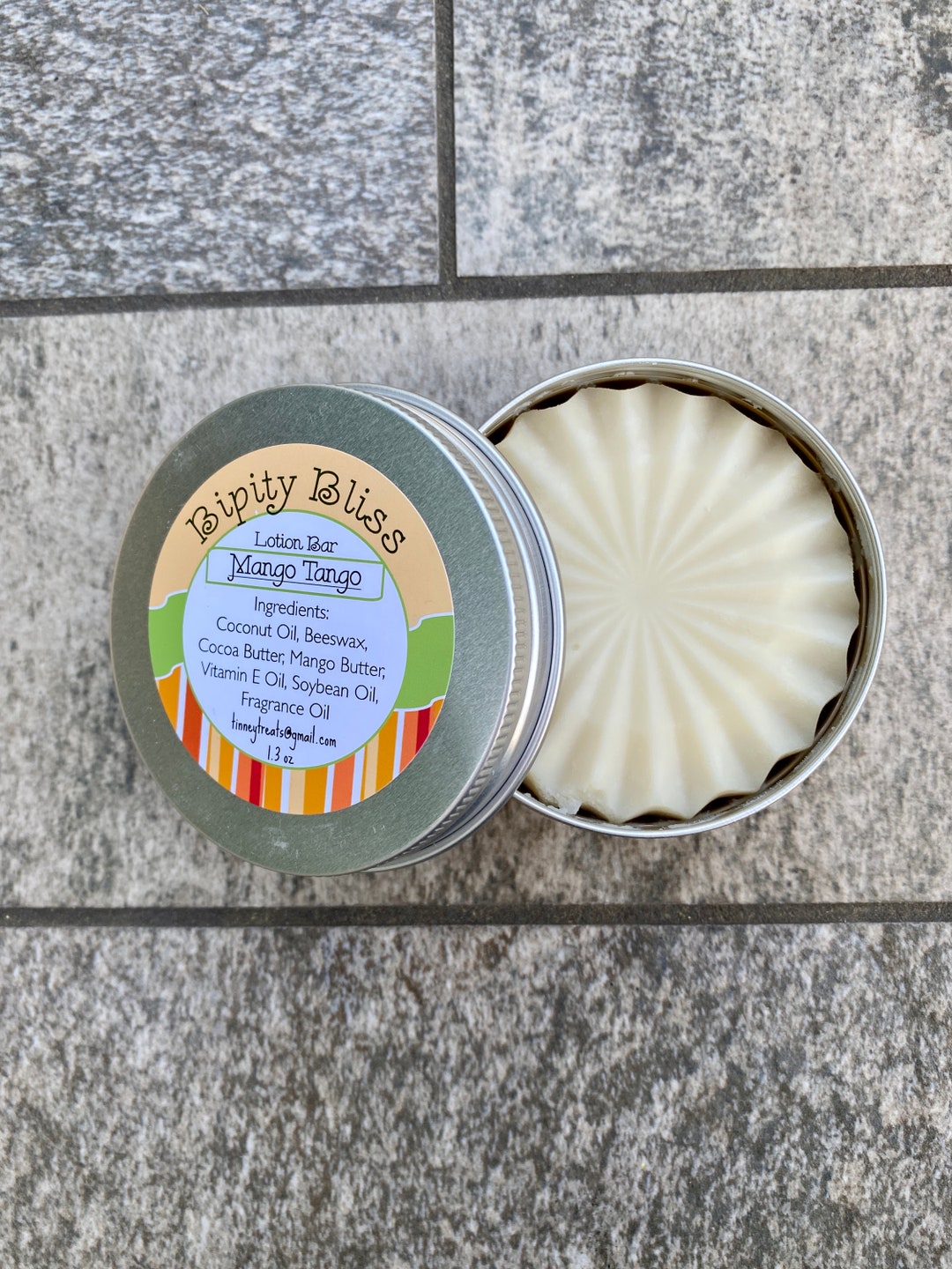 Mango Tango Handmade Solid Lotion Bar Made With Cocoa Butter, Mango ...