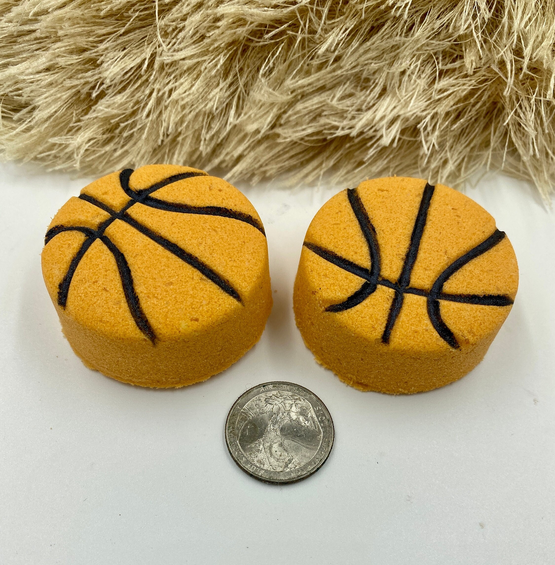Basketball Bath Bomb Gift Set - Homemade Sports Bath Fizzies for ...