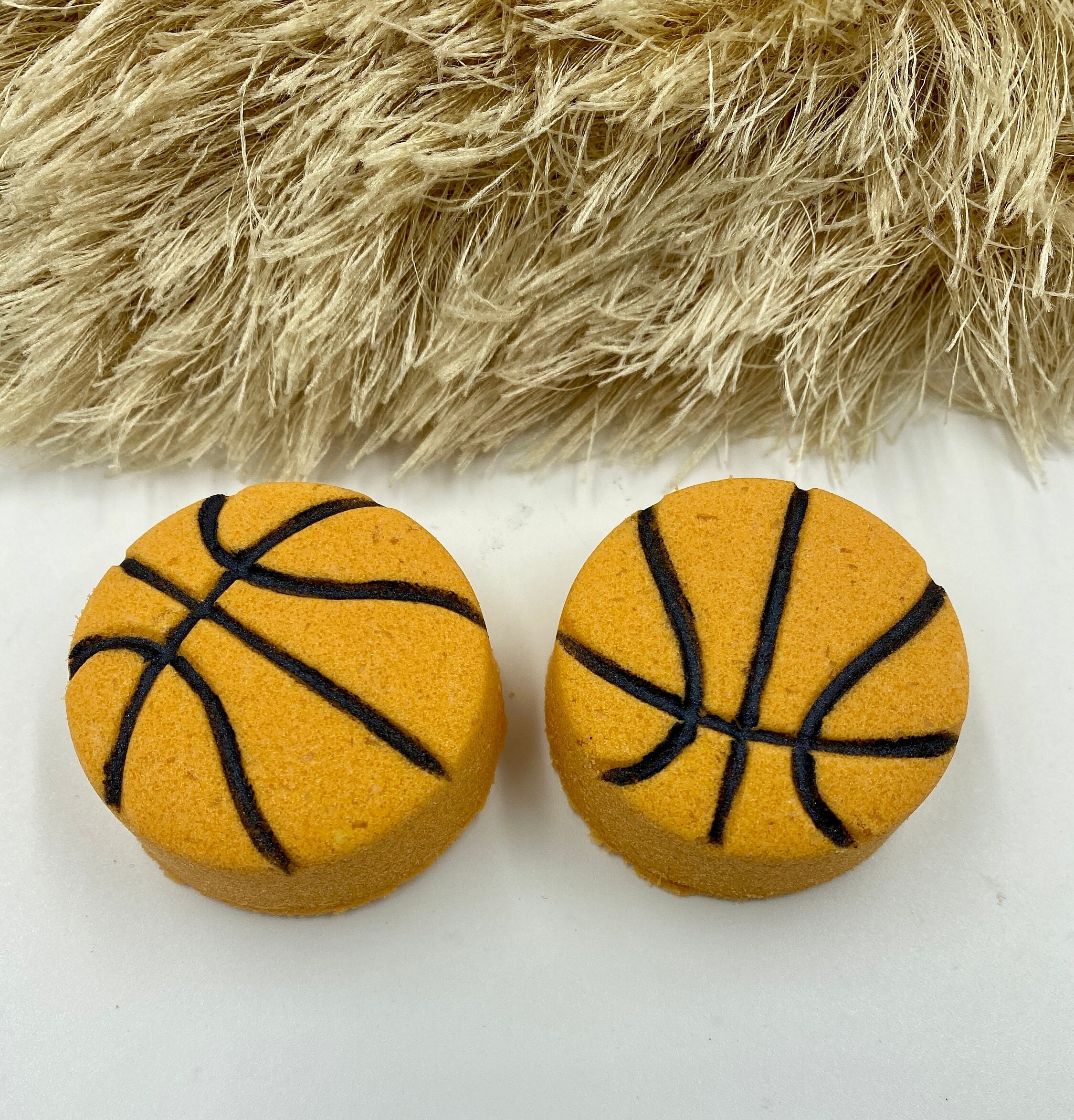 Basketball Bath Bomb Gift Set - Homemade Sports Bath Fizzies for ...