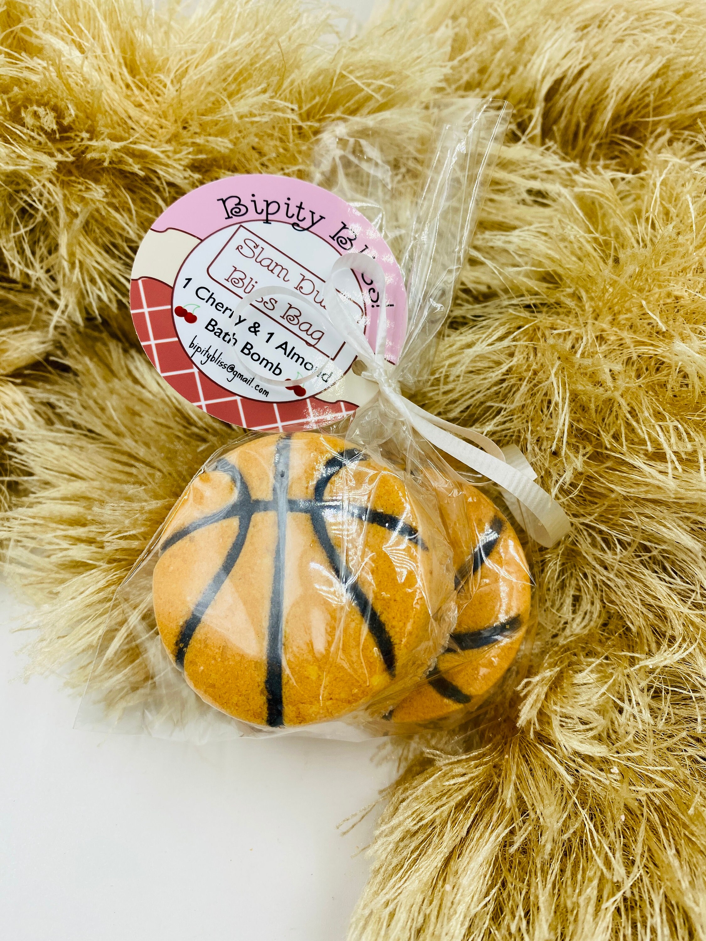 Basketball Bath Bomb Gift Set - Homemade Sports Bath Fizzies for ...