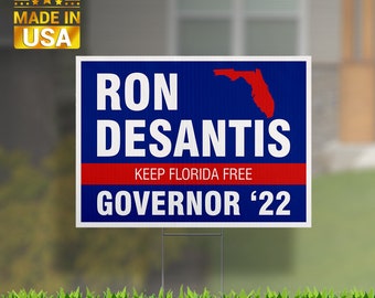 Ron Desantis Yard Sign - Etsy