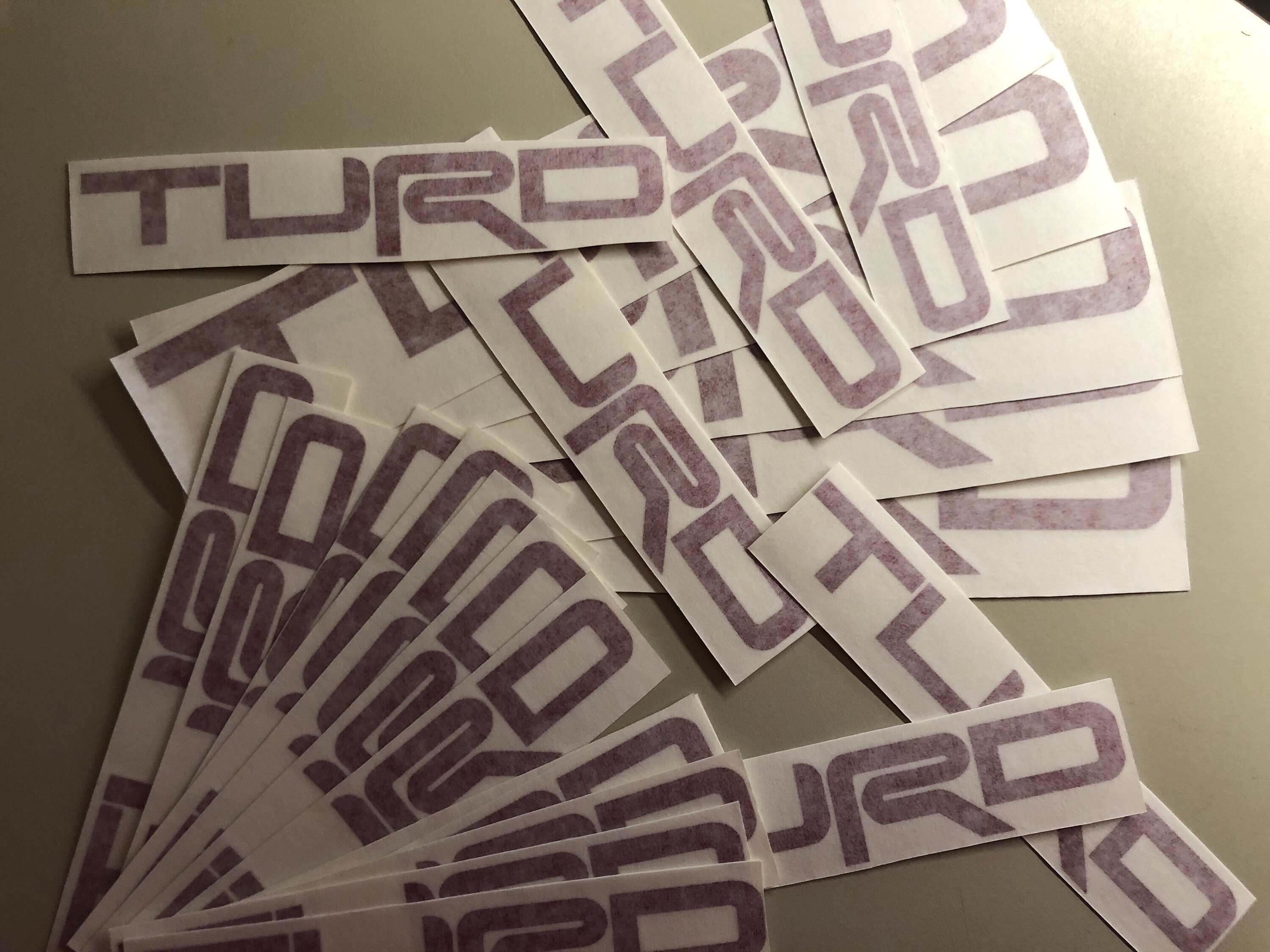 Assorted Turd Single Color Decals - Etsy