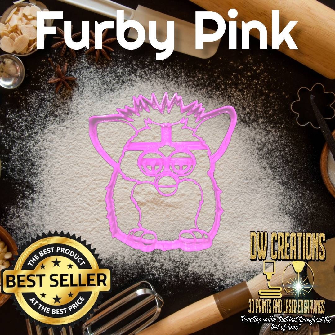 Furby Cookie Cutter 2 Pack, Furby, Fondant, Cookie Cutters, Baking ...