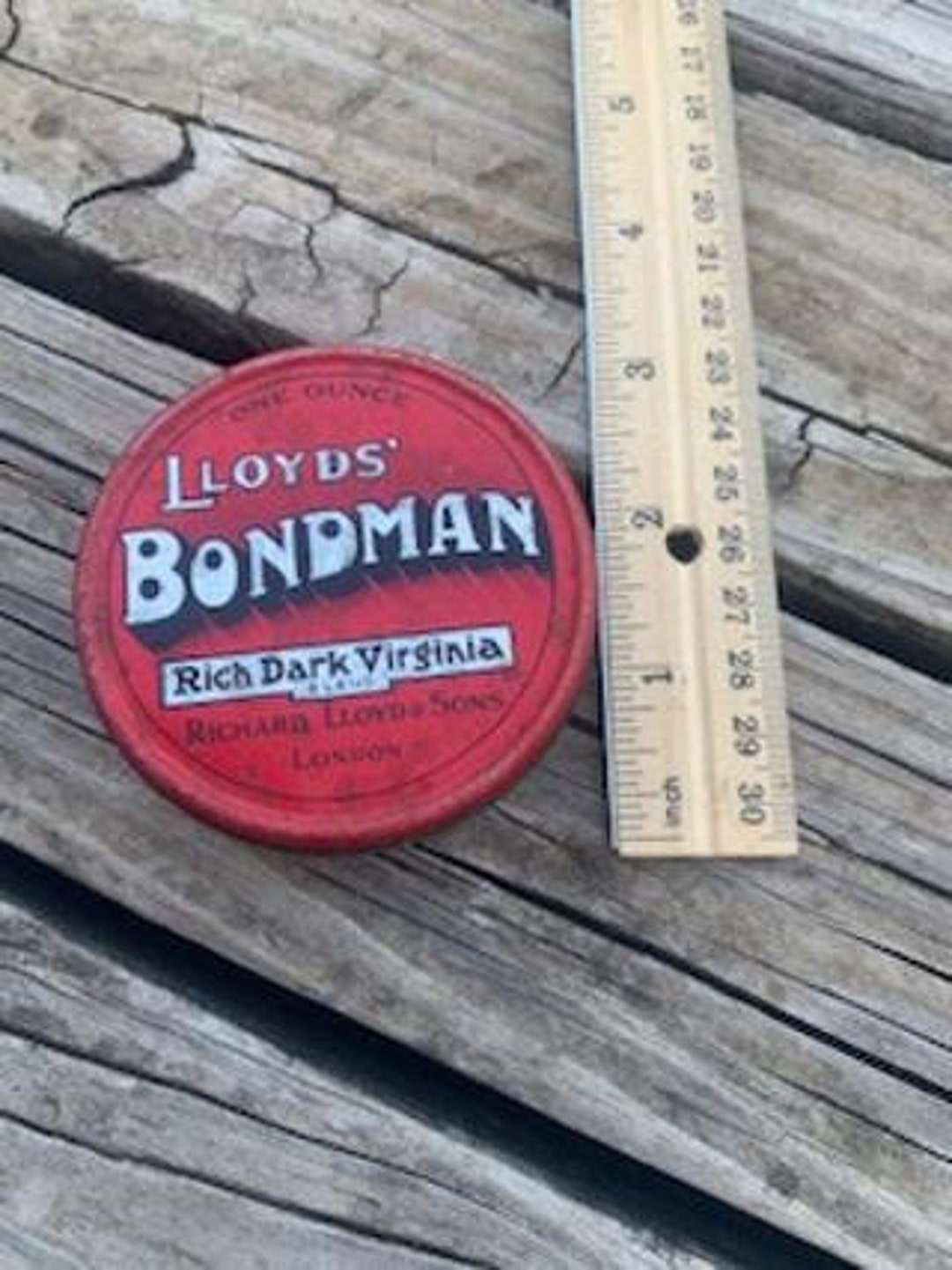 Vintage Lloyds' Bondman Tobacco Tin - Etsy