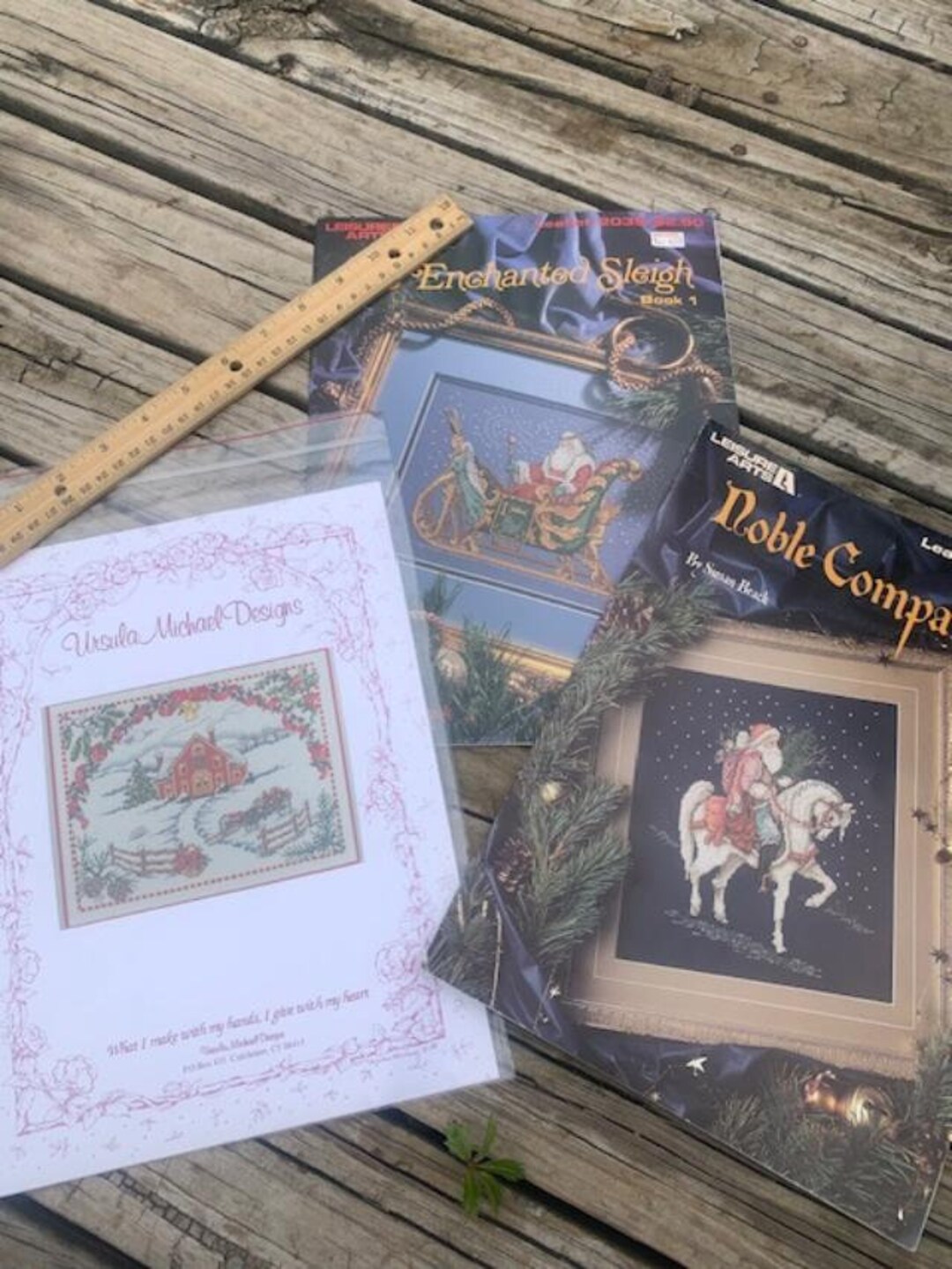 Set of 3 Christmas Stitch Designs - Etsy